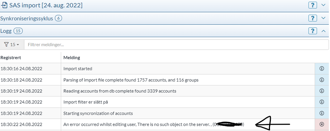 Hva gjør jeg dersom det mangler brukerkontoer i eFeide?